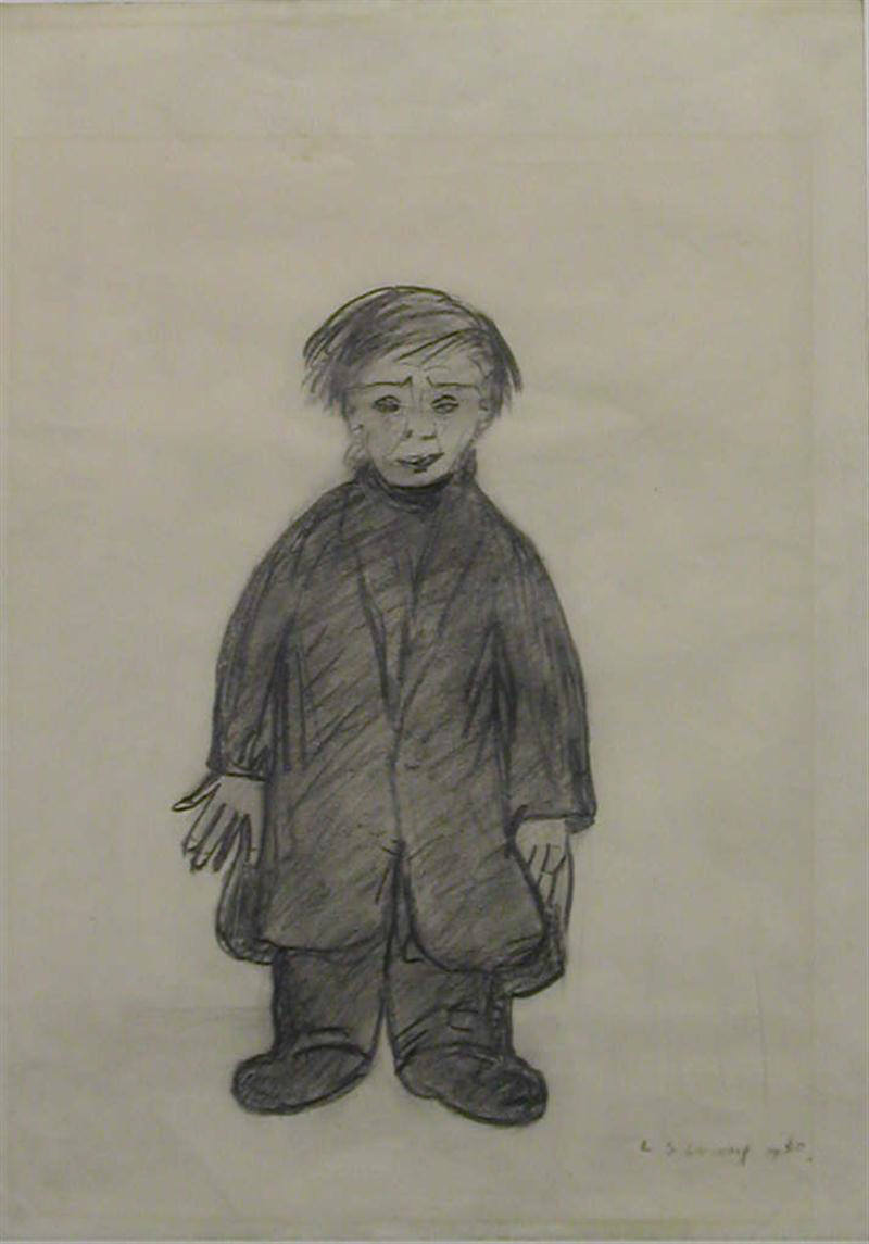 Lowry, original, Man in Overcoat