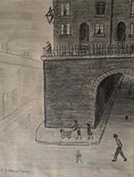 Lowry original drawing