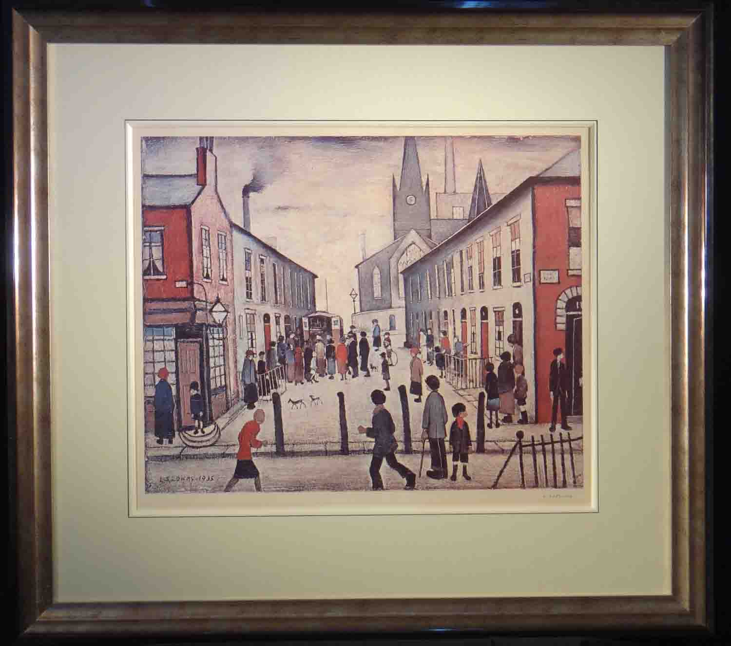 Lowry,fever van, signed
